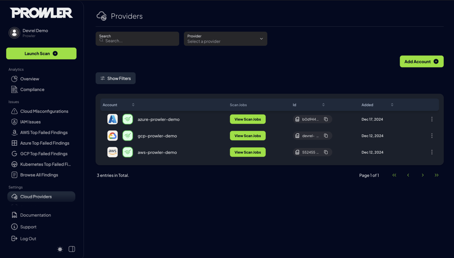 Gcp Cspm Cloud Monitoring And Security Tools Prowler